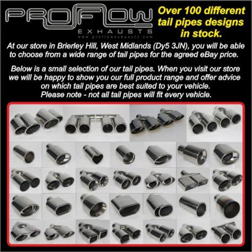 Range Rover Vogue and Dual Rear No Boxes Stainlees Steel Exhaust Built ...