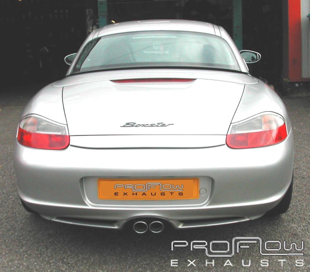 Porsche Boxster fitted with Custom Stainless Steel Exhaust Dual Back ...
