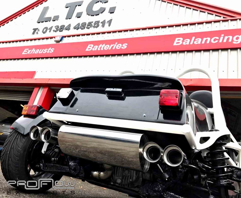 Kit Car fitted with Proflow Custom Stainless Steel Exhaust including ...