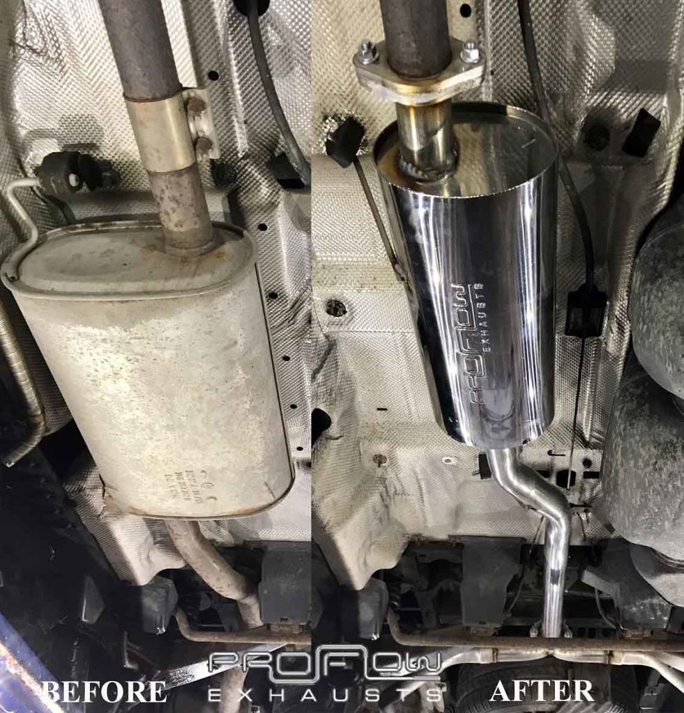 Volkswagen Transporter T5 we fitted a Proflow Custom Built Exhaust to ...