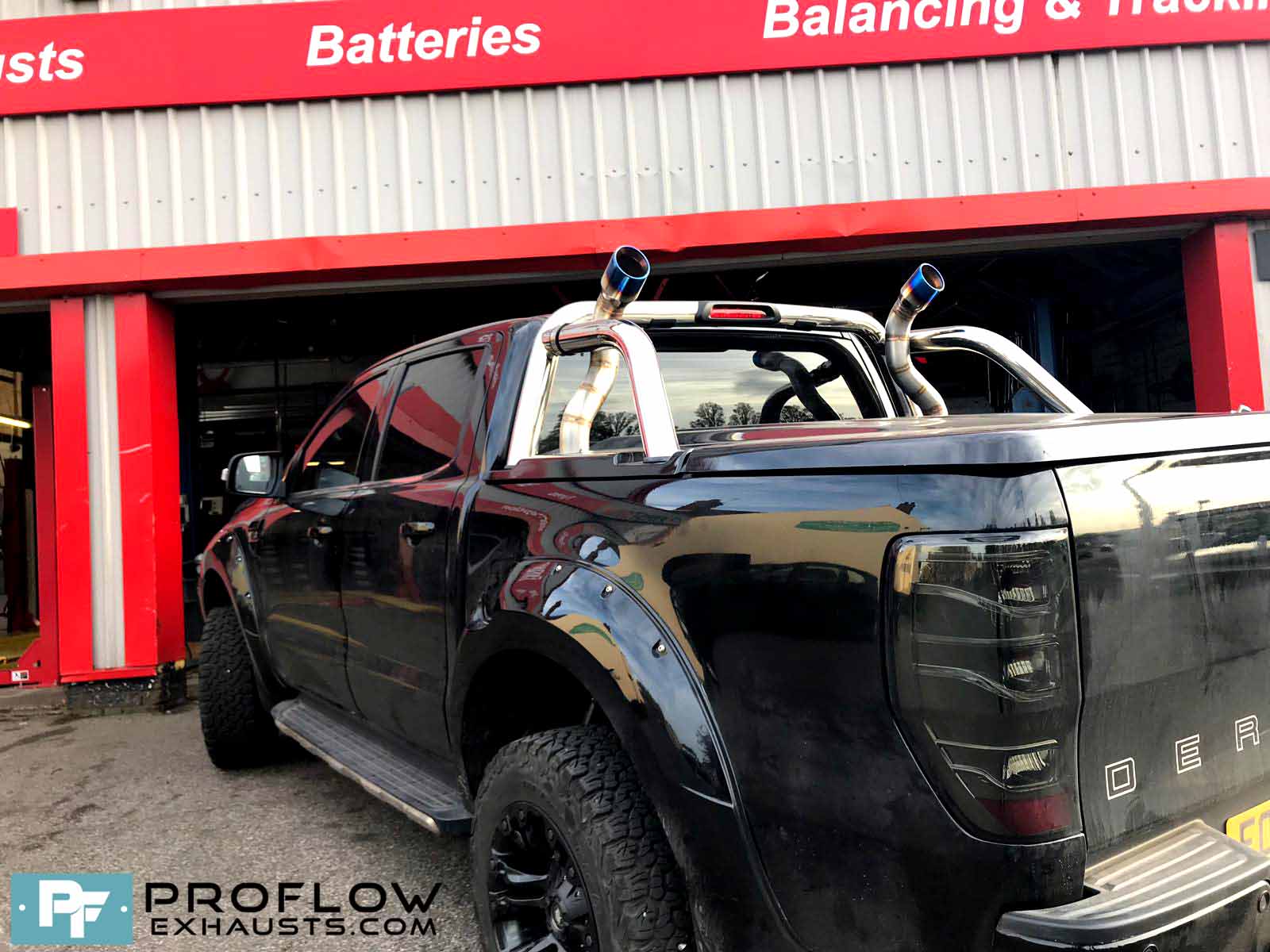 Ford Ranger Custom Built Proflow Exhausts Stainless Steel Bespoke (5 ...