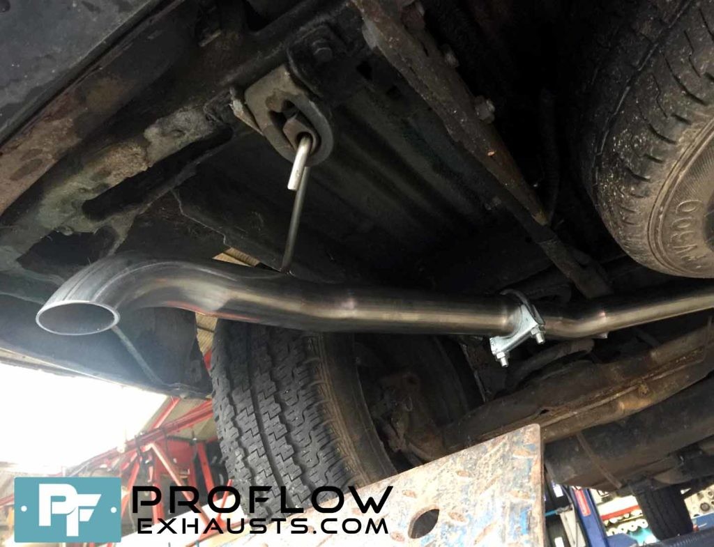 VW T4 Transporter Cat Back Stainless Steel Exhaust System (1) | Proflow ...