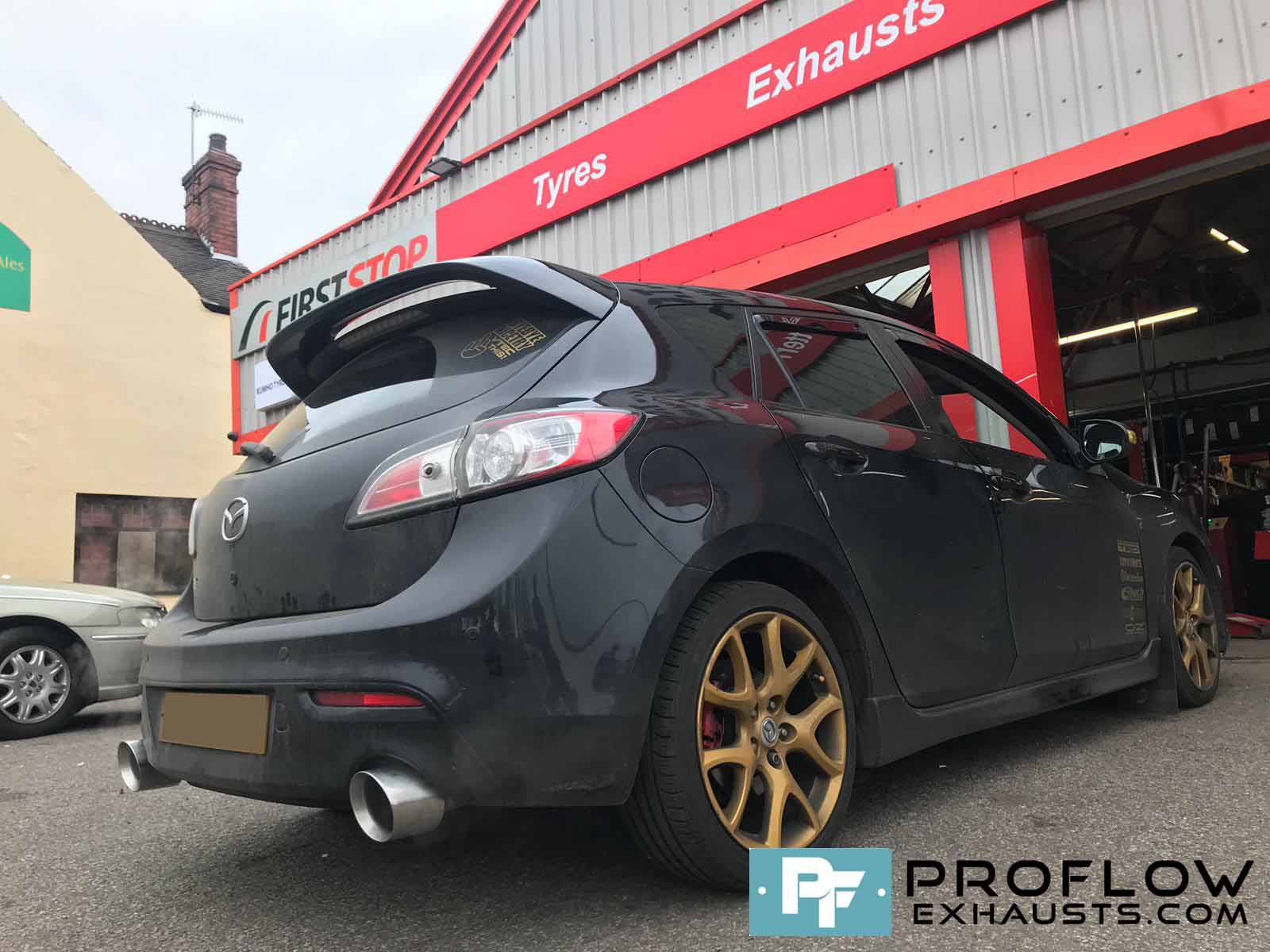Mazda 2 Mps Daul Back Box 1 | Proflow Exhausts