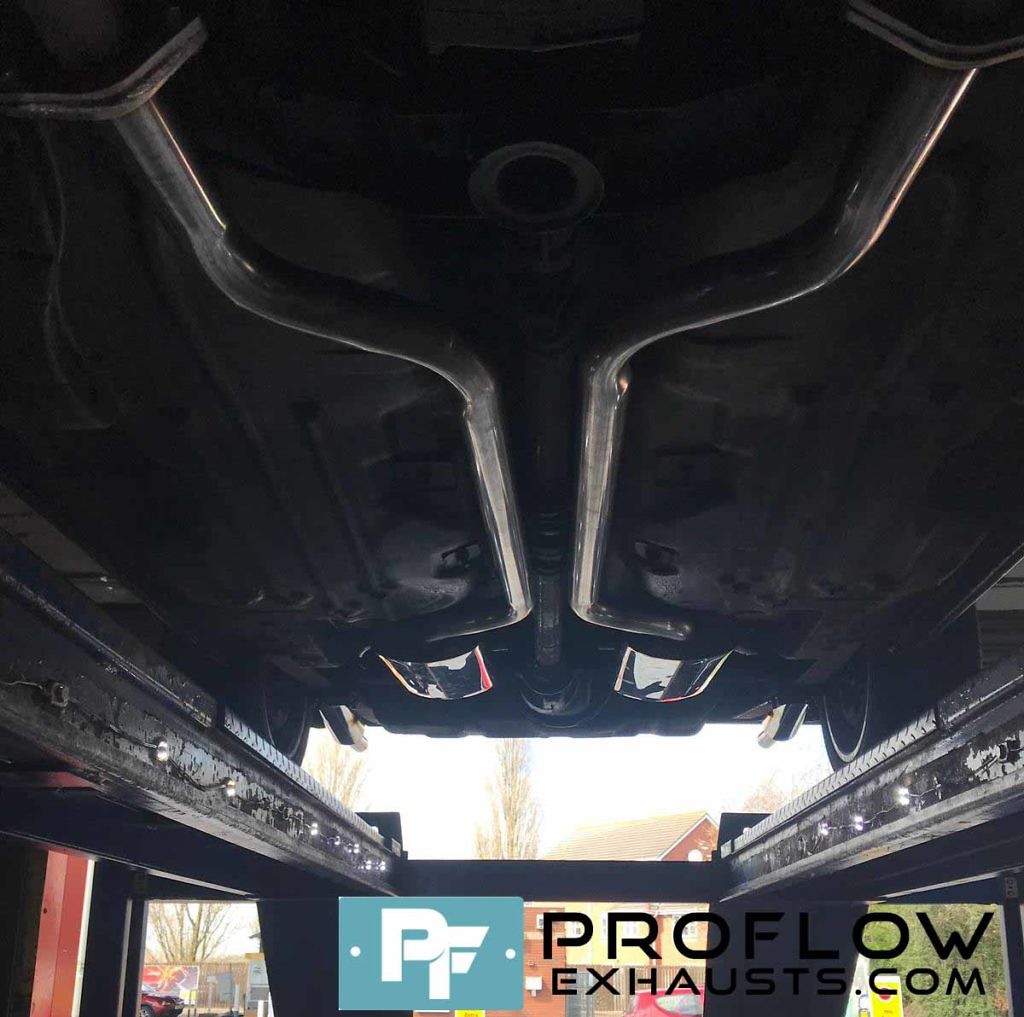 Proflow Exhaust for Ford Capri V8 with 4 boxes | Proflow Exhausts