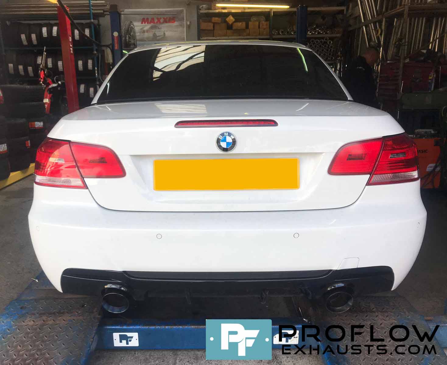 Proflow Exhausts Back Box Delete Dual Exit for BMW