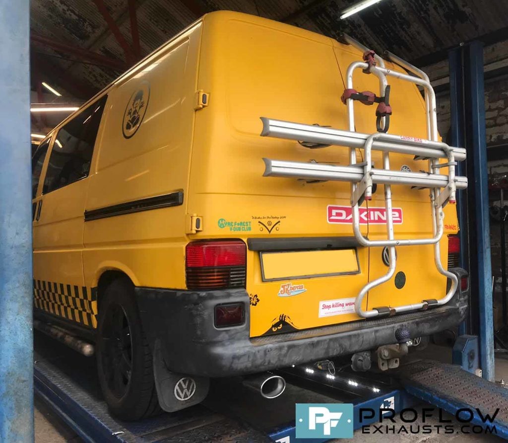 VW T4 Custom Exhaust Custom Built Stainless Steel Proflow