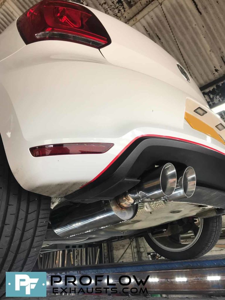 Proflow Custom Exhaust Polo GTi Stainless Steel Middle and Rear