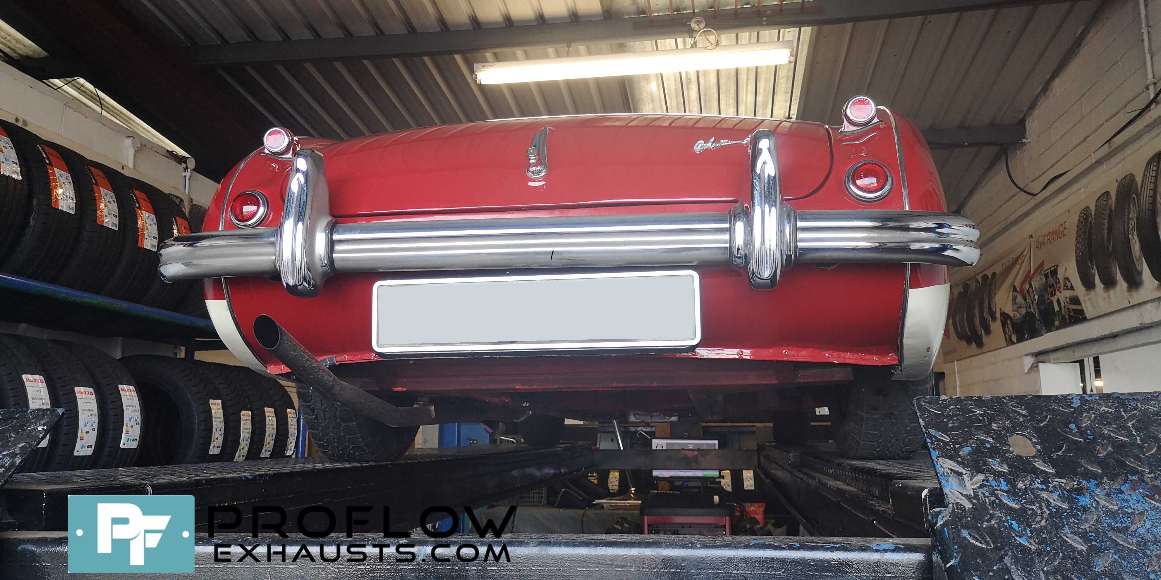 Proflow Exhausts Custom Built Middle Section and Muffler Removal for ...