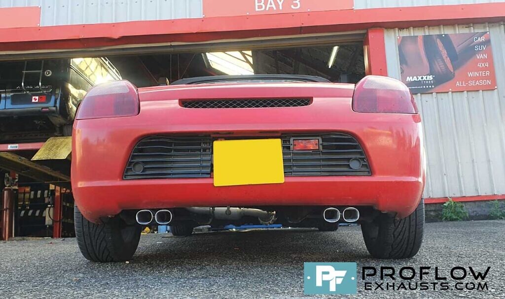 Proflow Custom Exhaust MR2 Dual Exit made from Stainless Steel ...