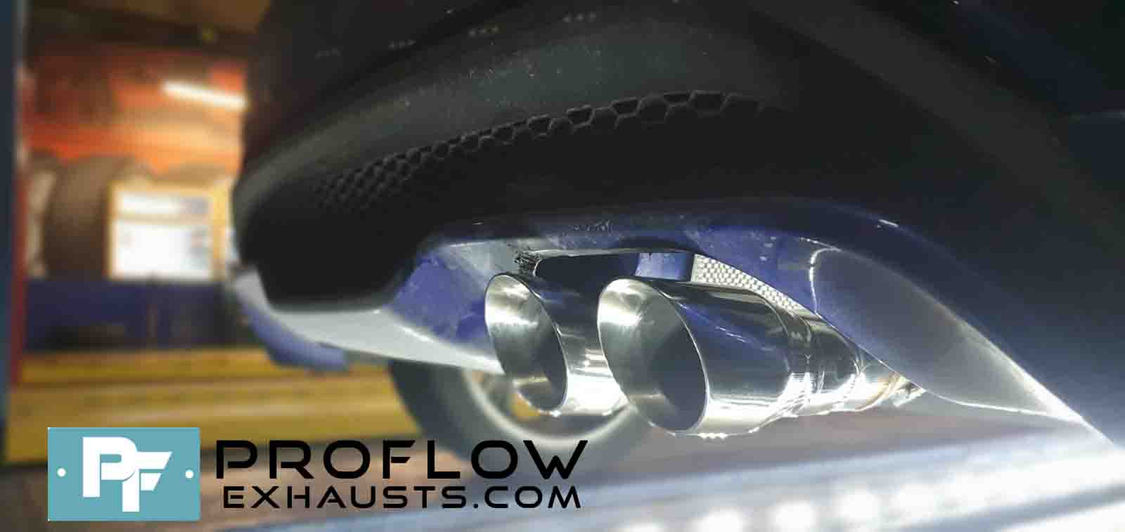 Proflow Exhausts Stainless Steel Back Box and TX083 Tailpipe for Ford ...