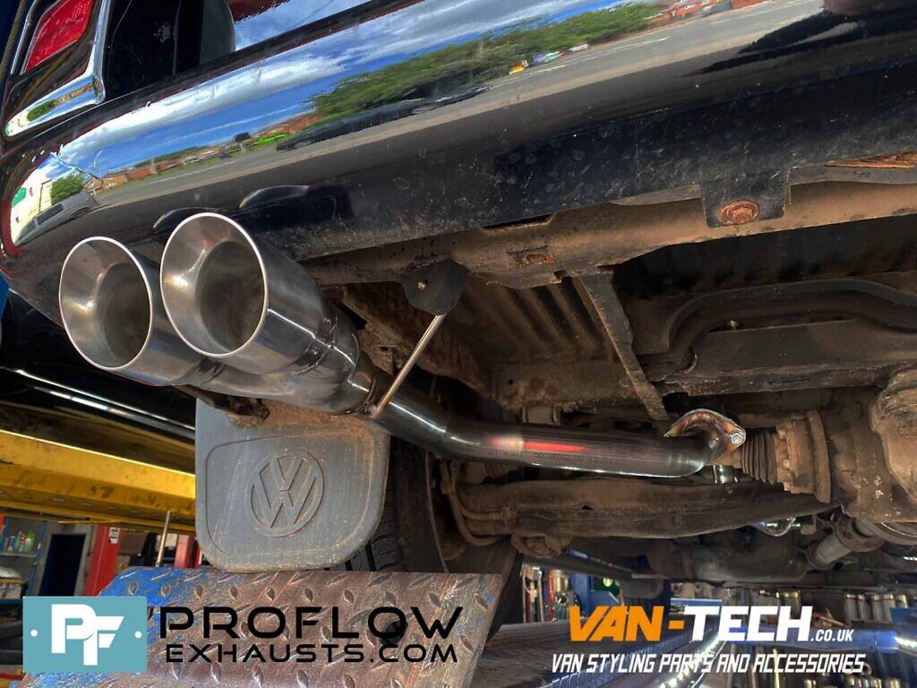 Proflow Custom Exhaust VW Transporter T4 Syncro 4 Wheel Drive Model
