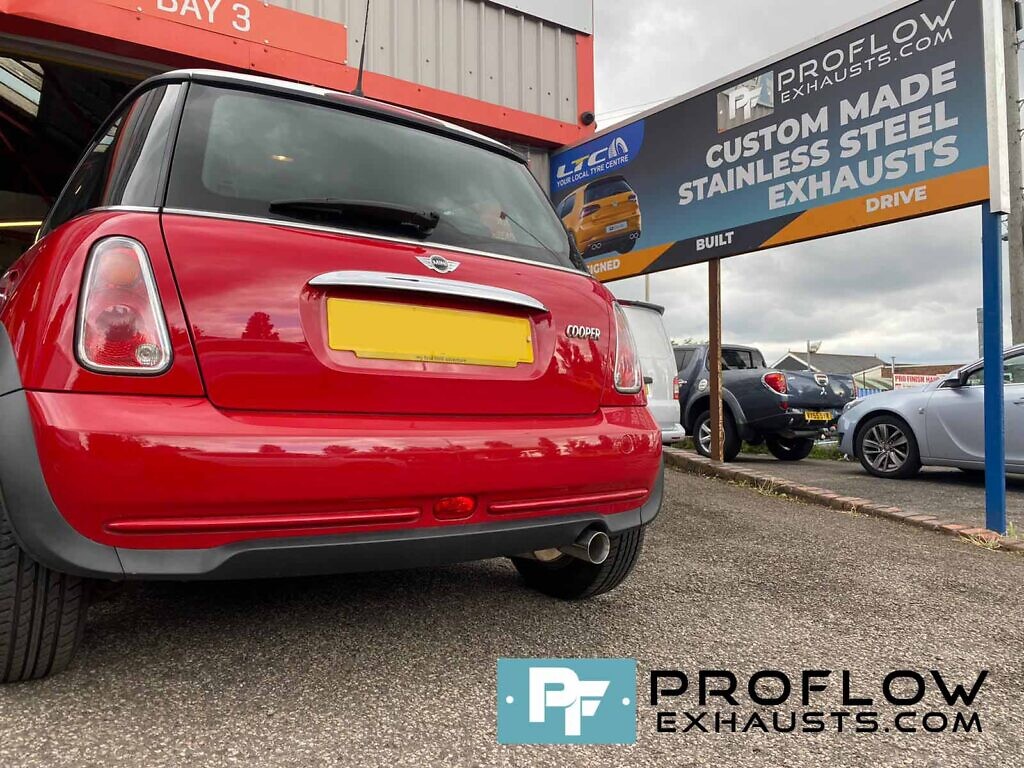 Proflow Exhaust Mini Cooper Custom Built made from Stainless Steel