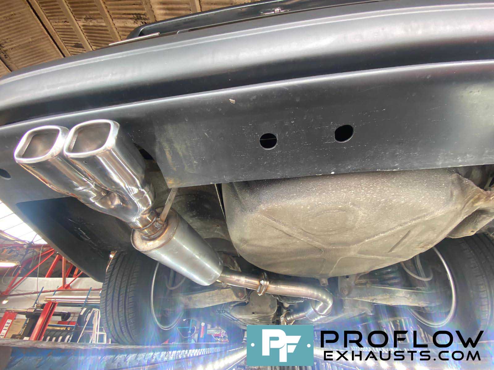 Proflow Custom Built Stainless Steel Exhaust For Mercedes 190E (1 ...