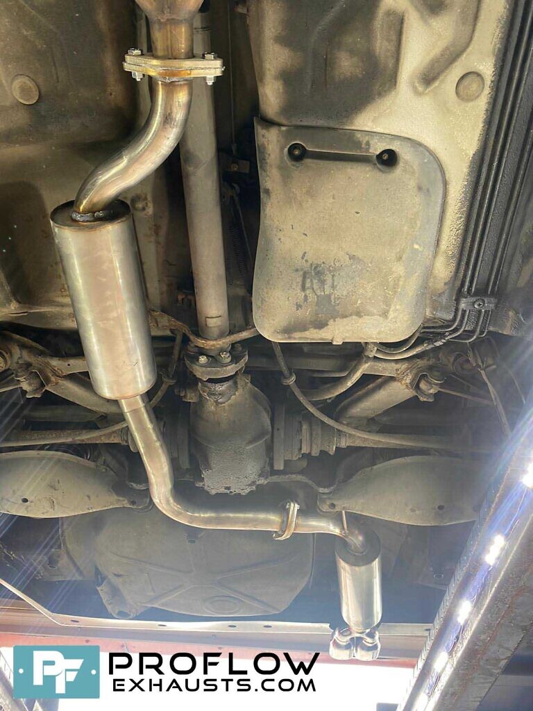 Proflow Custom Built Stainless Steel Exhaust Mercedes 190E