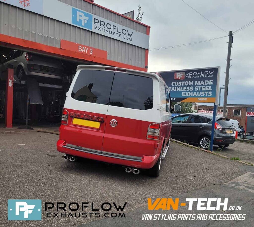 Proflow Custom Built VW Transporter T5.1 T5.1 Exhaust