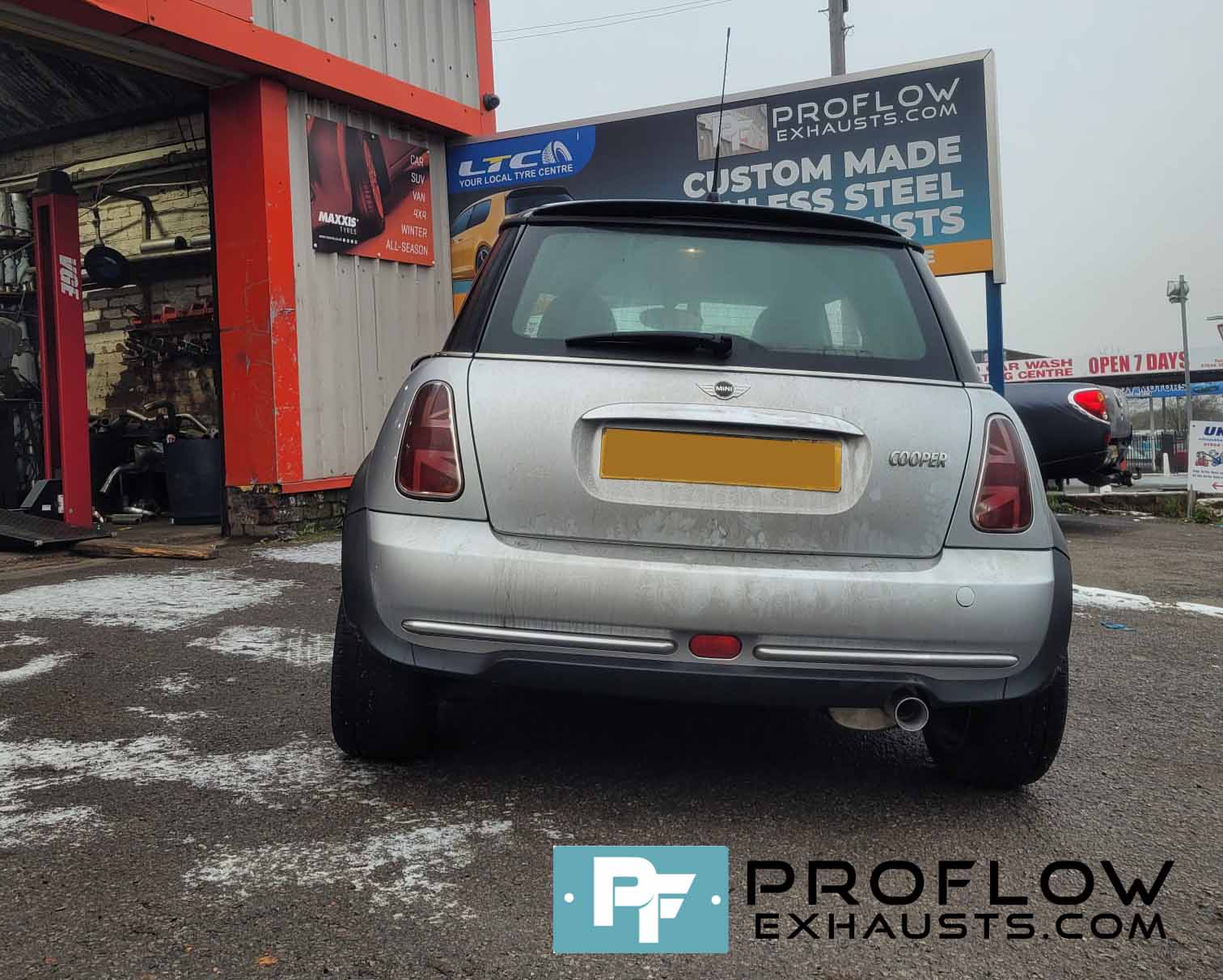 Proflow Exhausts Custom Made Stainless Steel Back Box For Mini Cooper ...
