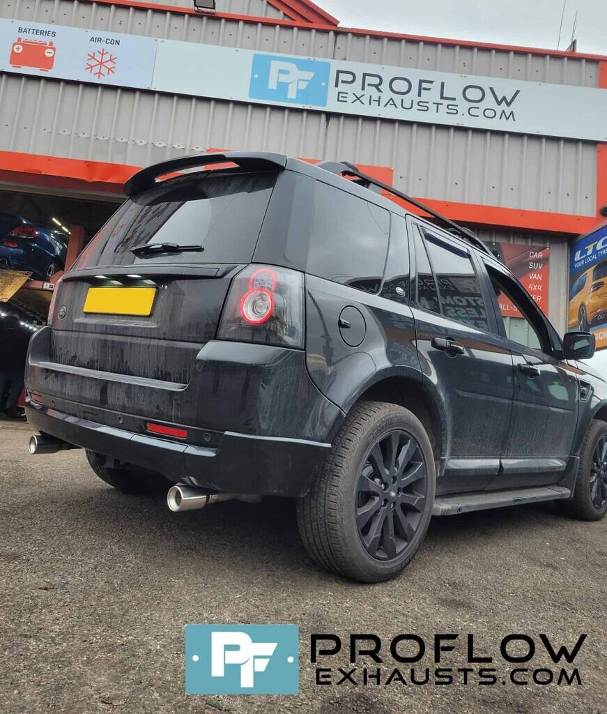 Proflow Freelander Custom Exhaust Stainless Steel Middle And Dual Rear ...