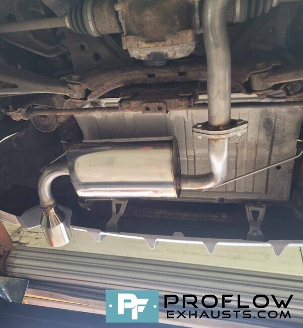Proflow Subaru Impreza Custom Exhaust Stainless Steel Middle and Rear ...