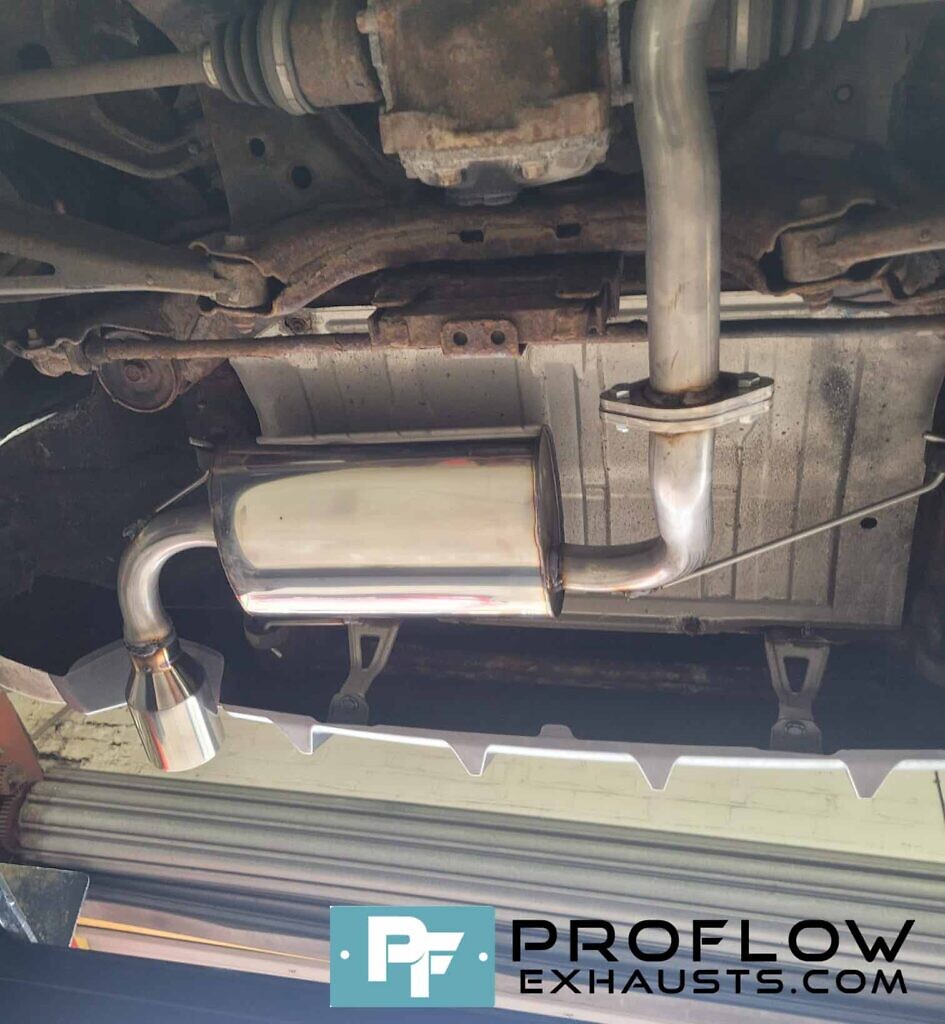 Proflow Subaru Impreza Custom Exhaust Stainless Steel Middle and Rear ...