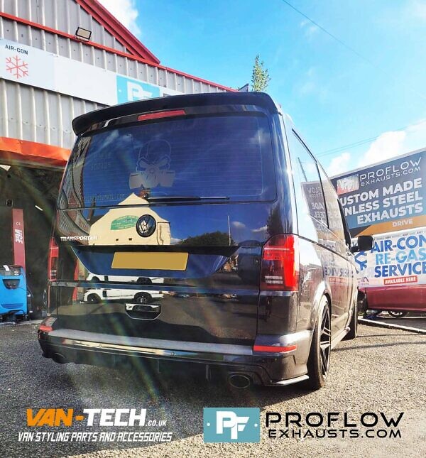 VW Transporter T6.1 Custom Stainless Steel Dual Exit Exhaust