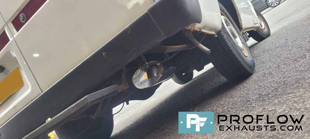 Proflow Exhausts Middle and Rear Exhaust for Ford Transit