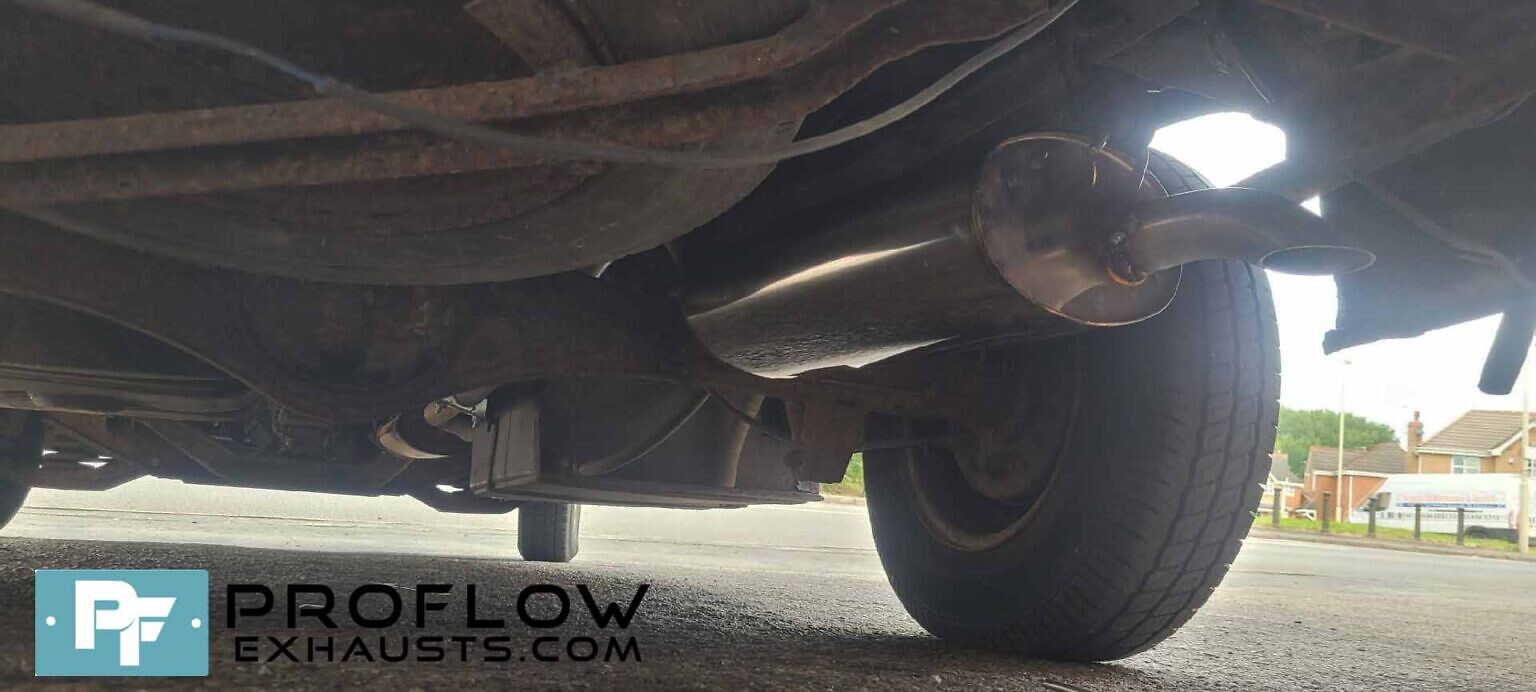Proflow Exhausts Middle and Rear Exhaust for Ford Transit