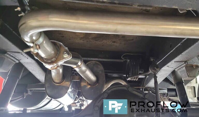 Proflow Exhausts Land Rover 101 Military Utility 4v4 Custom