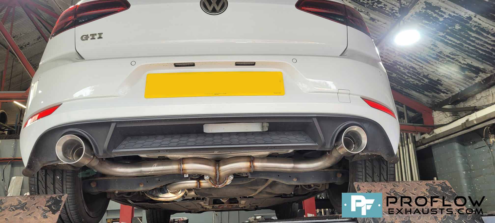 Proflow Exhausts Custom Built Stainless Steel Middle And Dual Rear With ...