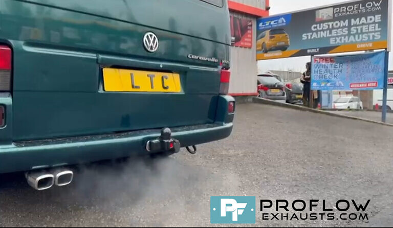 VW Transporter T4 Custom built Stainless Steel Exhaust Middle
