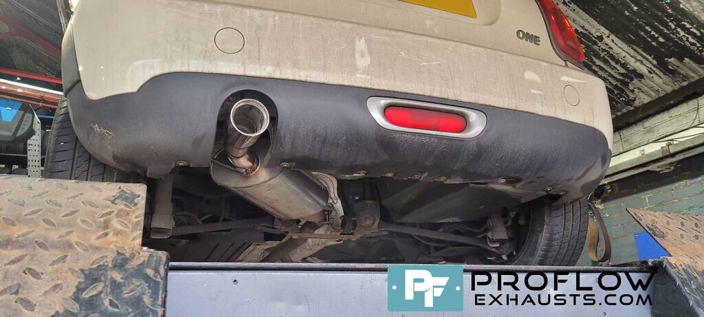 Proflow Custom Mini Cooper Exhaust Back Box with Tailpipe