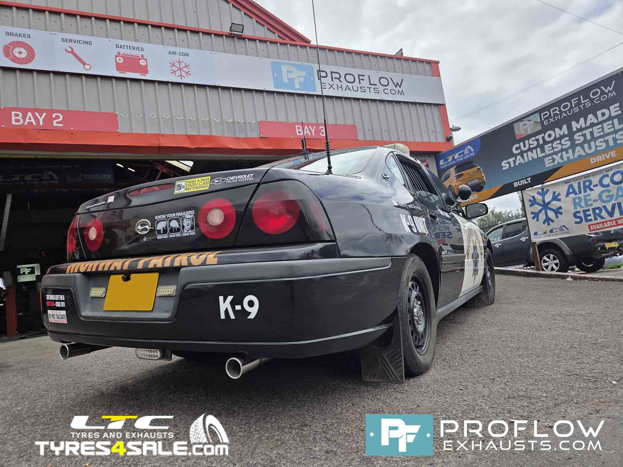 Chevrolet Impala Custom Exhaust Middle And Rear With TX066 Made From ...